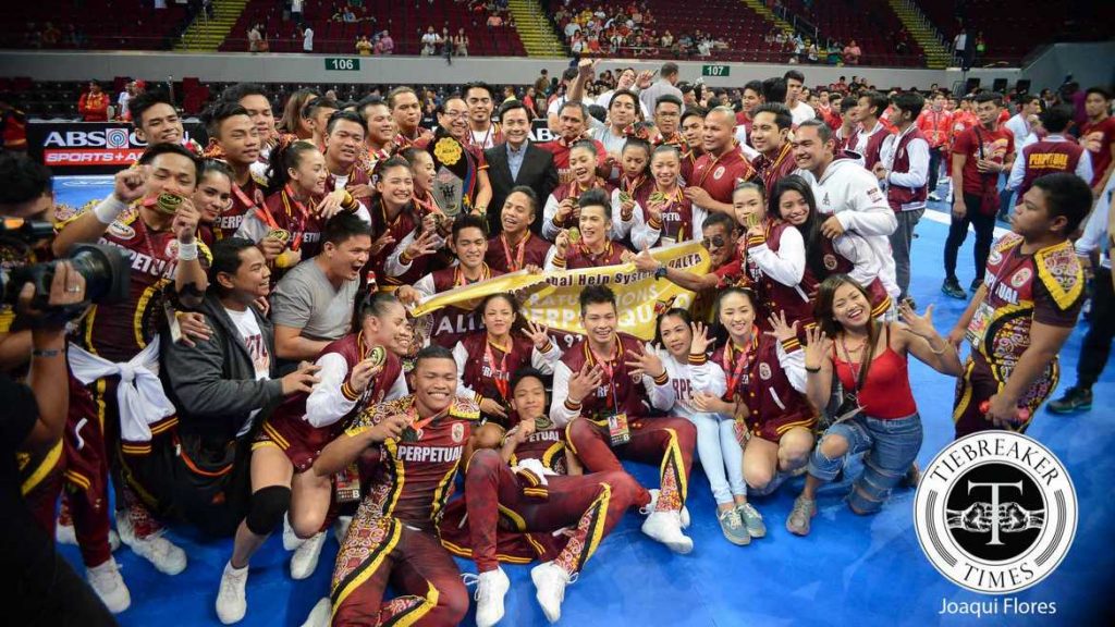 Cloud Nine: Altas Perps Squad soars back to NCAA cheering throne ...