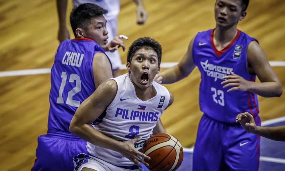 Chinese Taipei fends off Batang Gilas in FIBA Asia U-18 opener