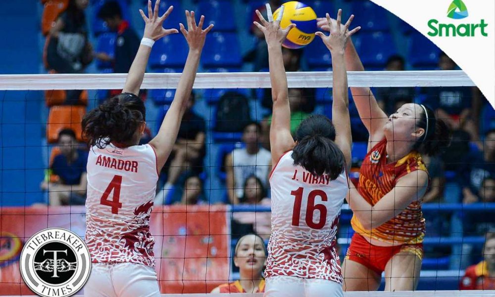 Lady Stags tame Lady Red Spikers for solo lead