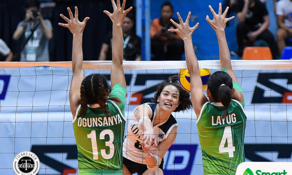Lady Falcons shock Lady Spikers, snap two-game skid