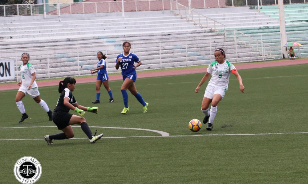 Kyra Dimaandal opens tally as crippled La Salle eliminates Ateneo from ...