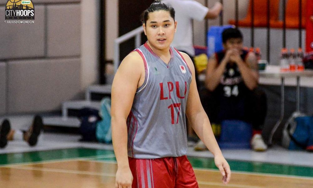 John Apacible looks to write his redemption story with Lyceum