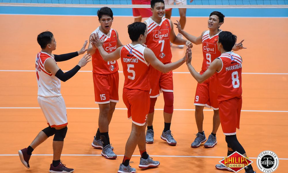 Cignal makes rousing debut at Vice Co.'s expense | Tiebreaker Times