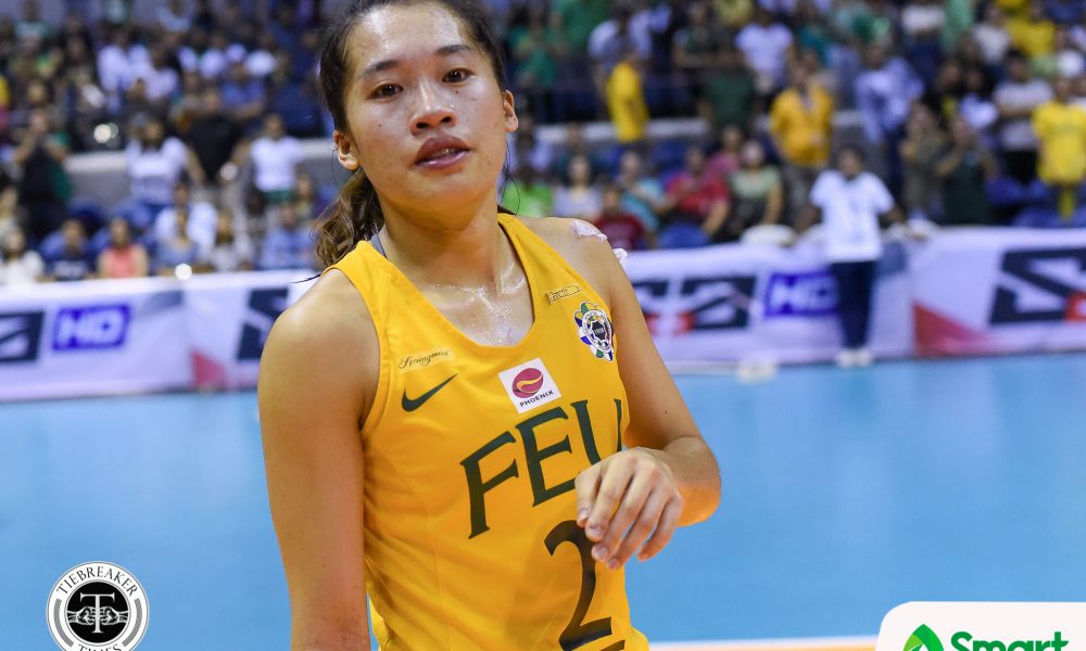 Down to her last game, Bernadeth Pons still puts teammates first