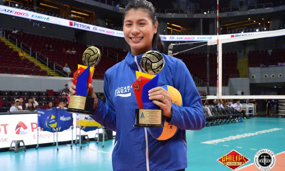 Myla Pablo grabs 2nd PVL MVP trophy