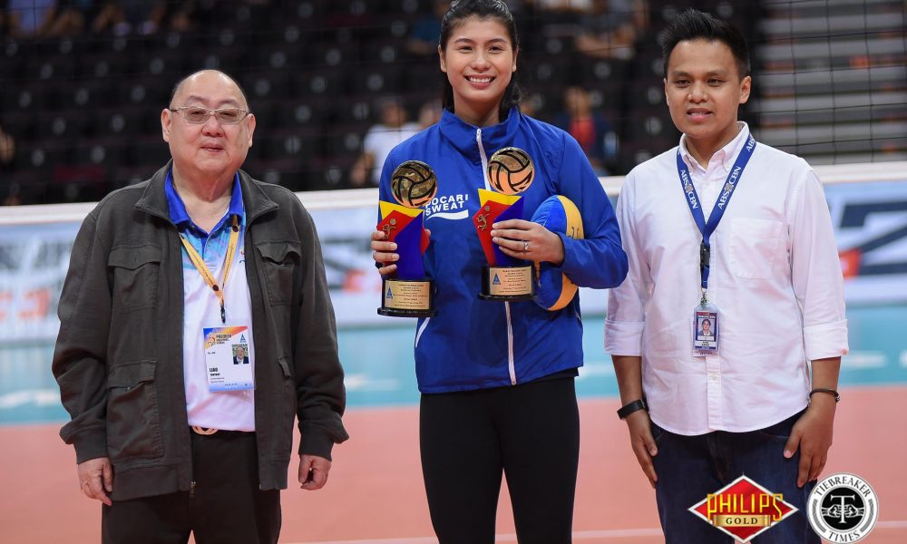 Myla Pablo grabs 2nd PVL MVP trophy | Tiebreaker Times