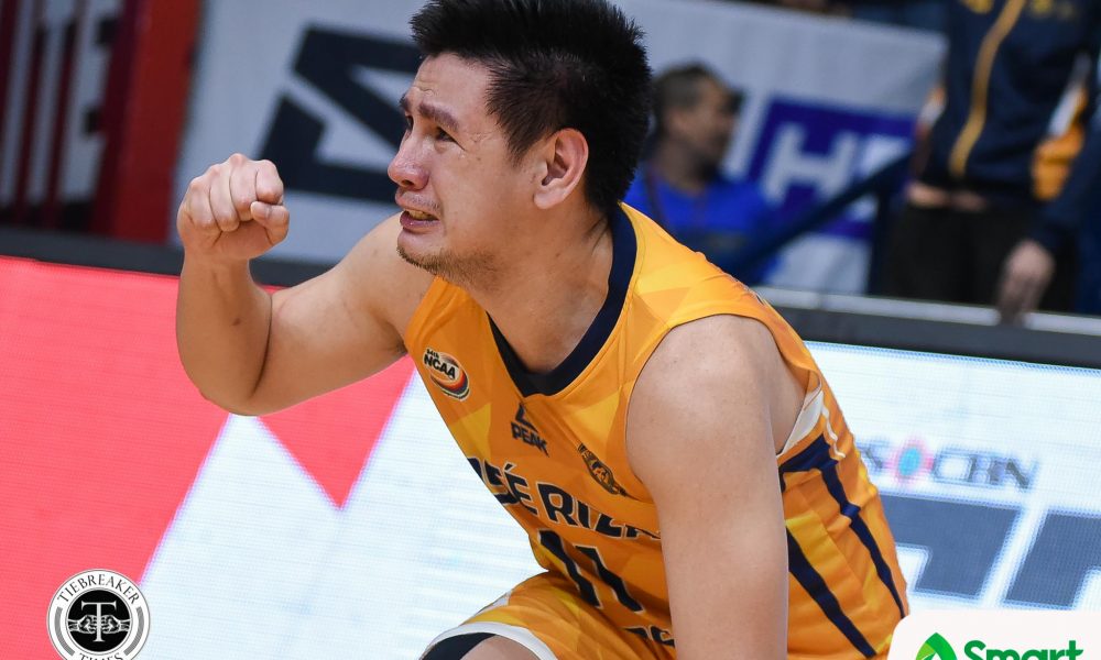 Jed Mendoza breaks down after JRU's breakthrough win | Tiebreaker Times