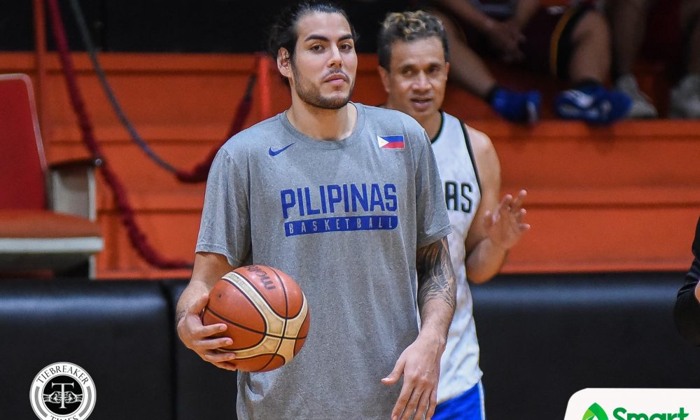 Christian Standhardinger goes back to work