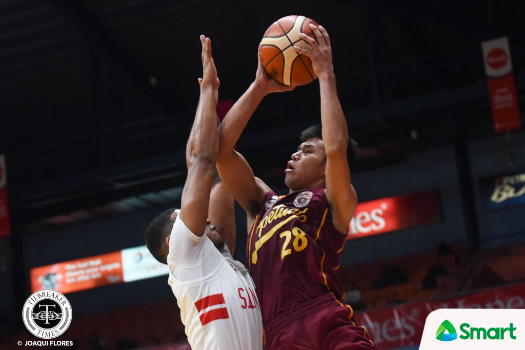 Robert Bolick identifies with Perpetual guards Jielo Razon, Edgar Charcos