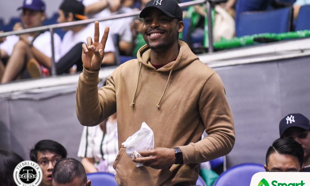 Ben Mbala shows support to La Salle, gives Green Archers pep talk