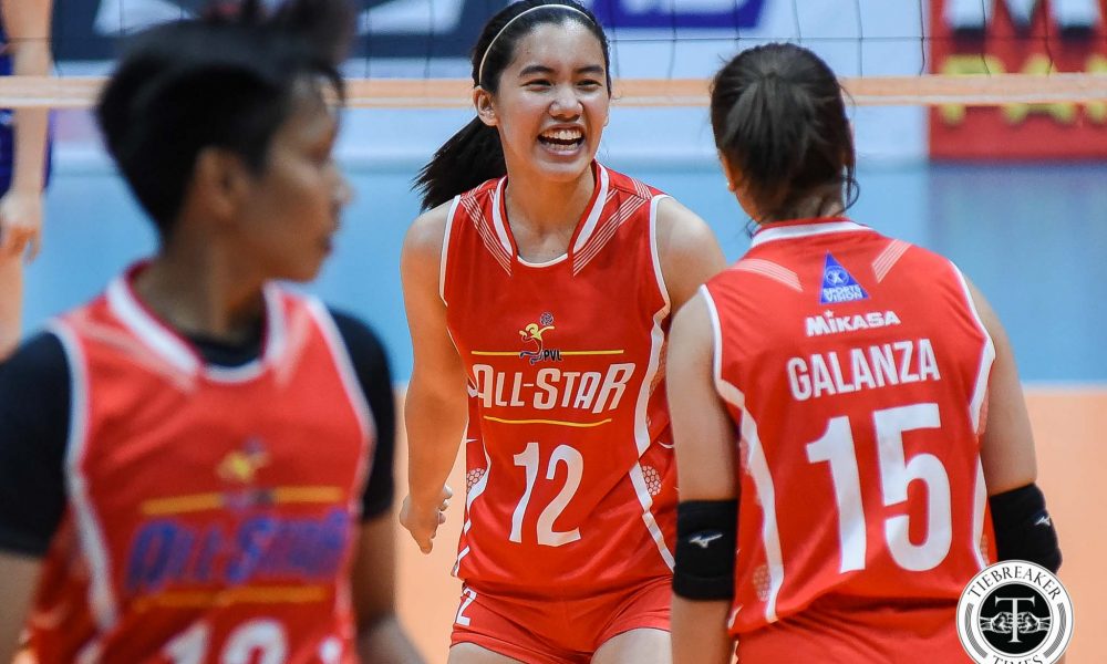 Jema Galanza's Red squad triumphs over Alyssa Valdez's Blue in PVL All ...