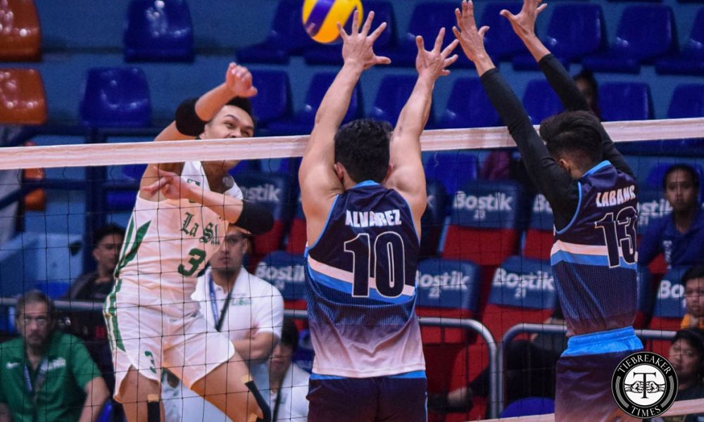 George Labang shines as Adamson Soaring Falcons dash La Salle for second win | Tiebreaker Times