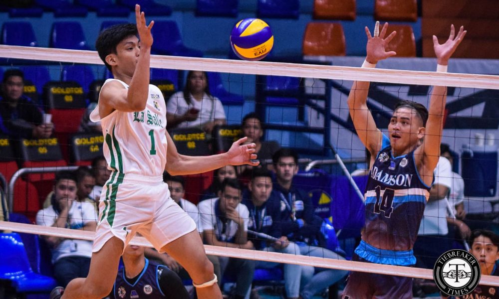 George Labang shines as Adamson Soaring Falcons dash La Salle for second win | Tiebreaker Times