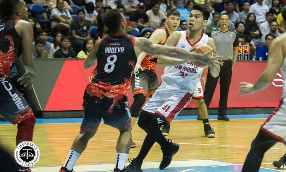 Aljon Mariano does not let Calvin Abueva's antics get into his head