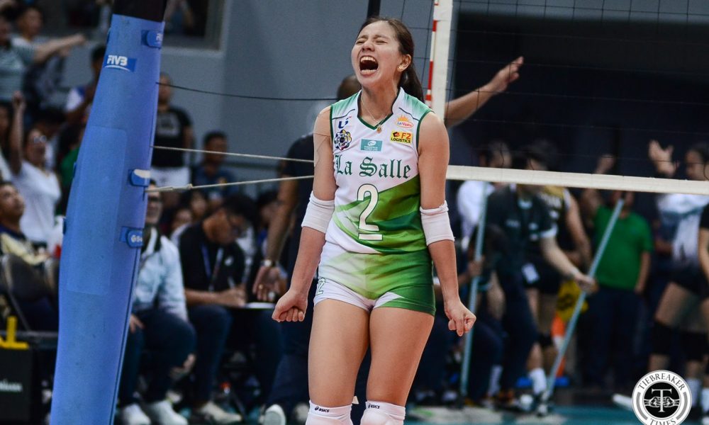Des Cheng, La Salle Lady Spikers avenge first round loss, quell UST