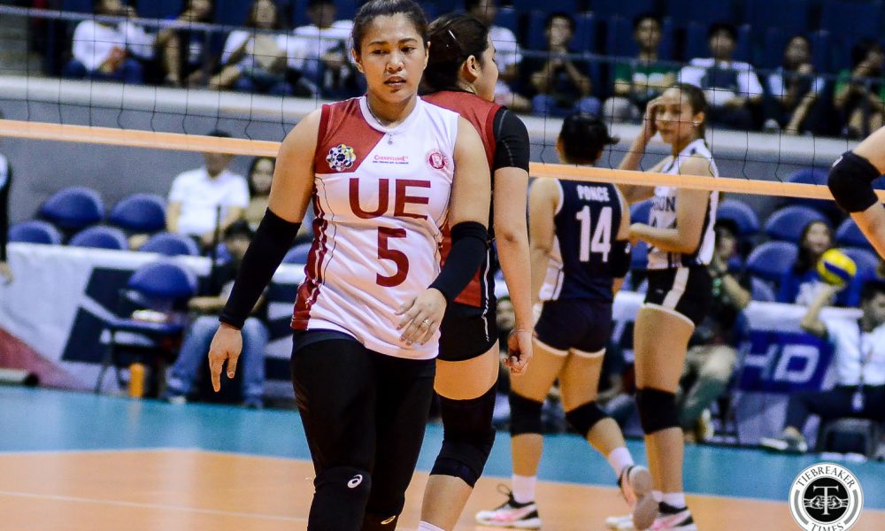 Judith Abil, UE Lady Warriors smash Adamson, bag third win | Tiebreaker ...