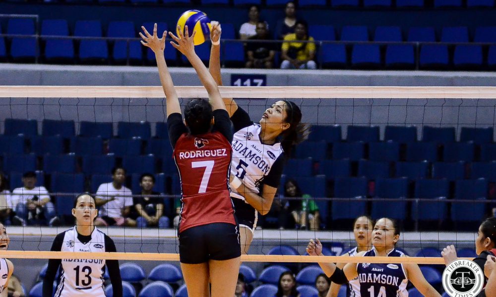 Judith Abil, UE Lady Warriors smash Adamson, bag third win | Tiebreaker ...