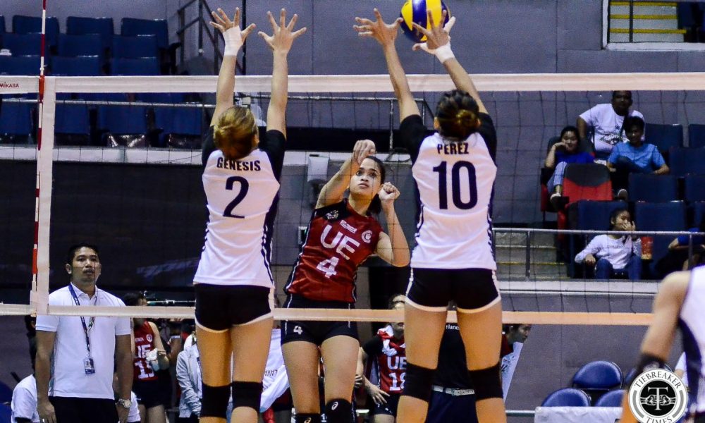 Judith Abil, UE Lady Warriors smash Adamson, bag third win | Tiebreaker ...