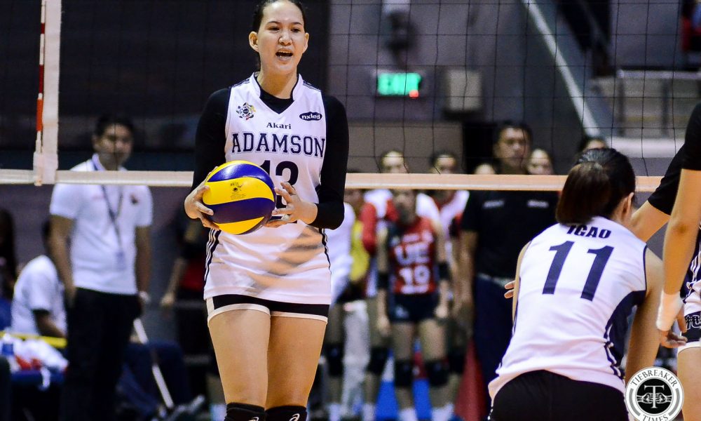 Judith Abil, UE Lady Warriors smash Adamson, bag third win | Tiebreaker ...