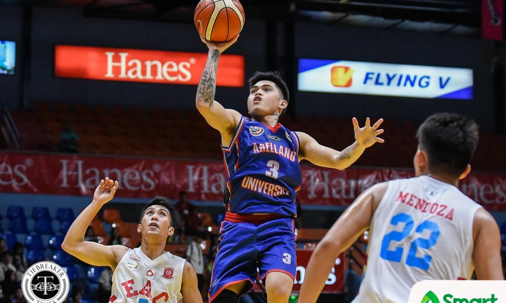 Kent Salado shows form as Arellano vents ire on EAC for first win