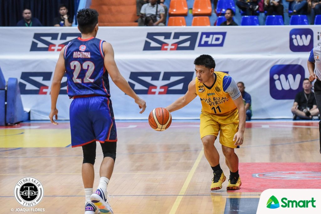 Ry Dela Rosa, JRU spoil Kent Salado's Arellano sendoff