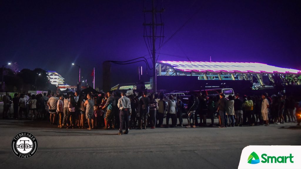 Was the ceremony in NCC live?