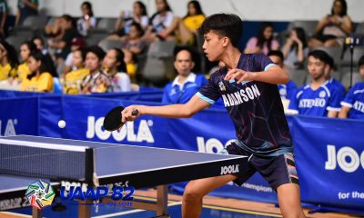 DLSZ stuns UST for UAAP HS Table Tennis golden double | Tiebreaker Times