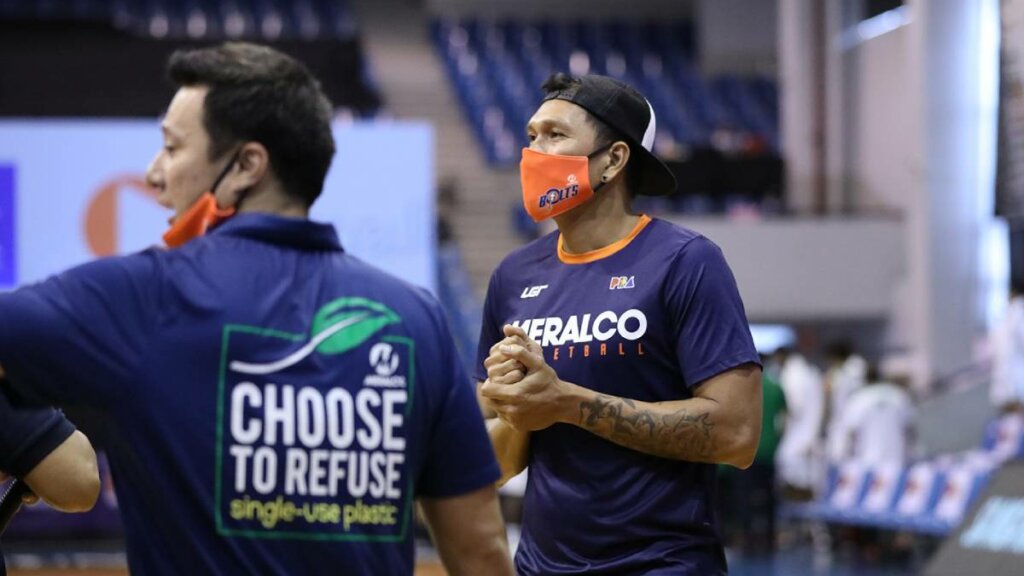 Reynel Hugnatan all set to return for Meralco come PBA Bubble QF