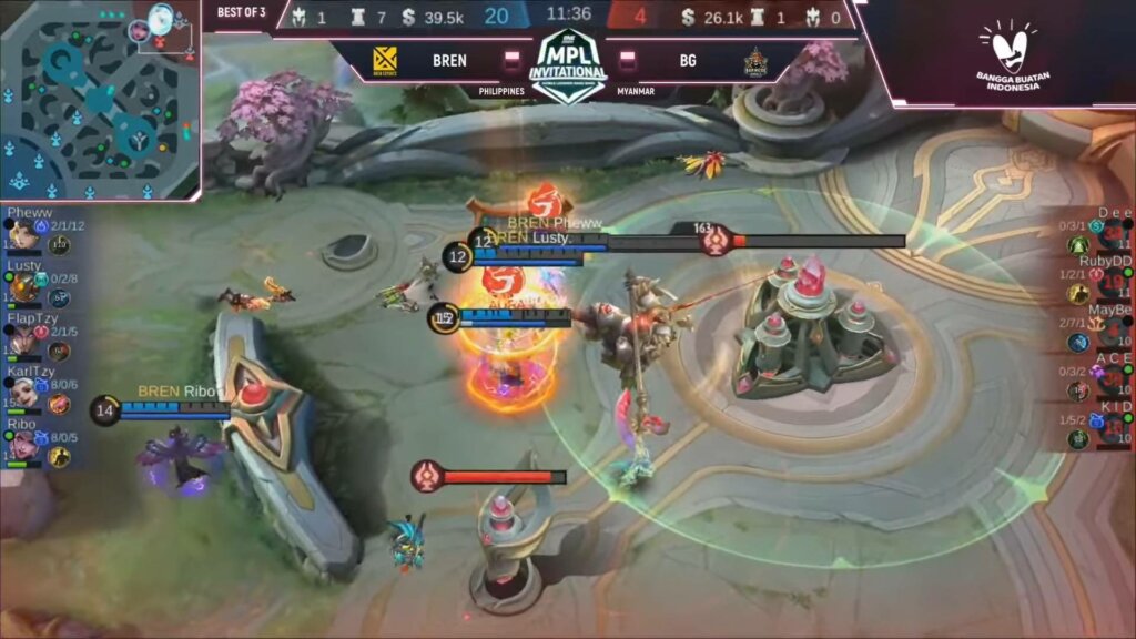 Ribo takes over in Game Three vs BG as BREN advances to ONE: MPLI Grand ...