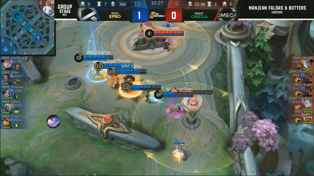 BREN Epro repeats over Smart Omega in The Nationals ML