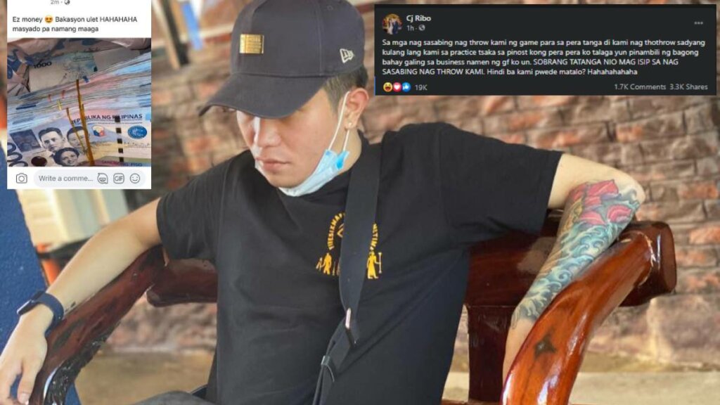 Ribo responds to match-fixing allegations: 'Hindi ba kami puwede matalo?'