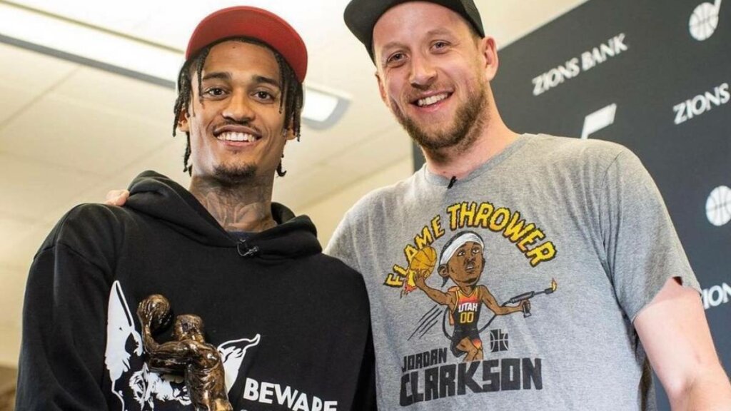 NBA top sixth man Clarkson learned from Lou, JR, Jamal, Manu