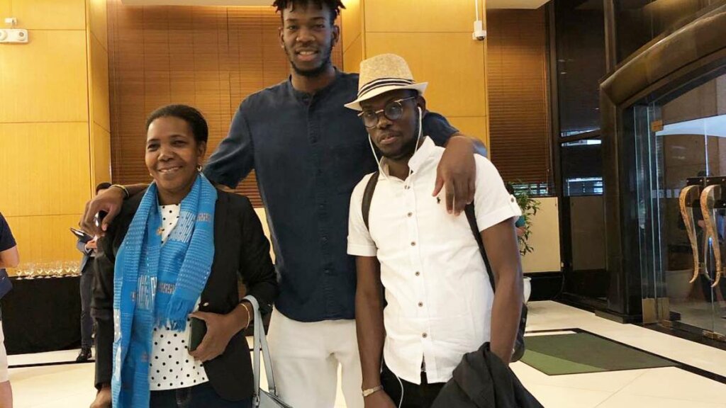 Ange Kouame's mom in Ivory Coast celebrates son's naturalization