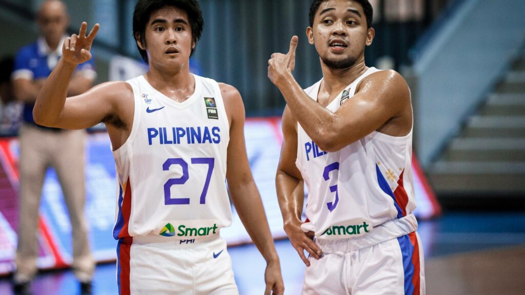 Gilas point guard position in good hands with SJ and RJ, says Jimmy