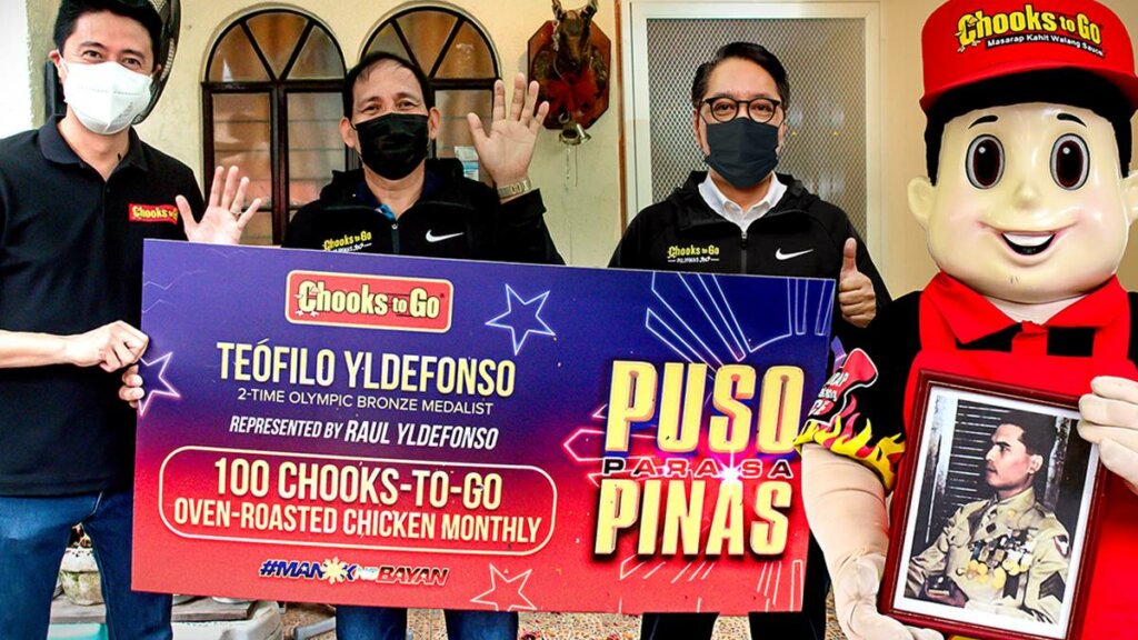 Chooks-to-Go helps Yldefonso clan in honoring Olympic medalist, war ...
