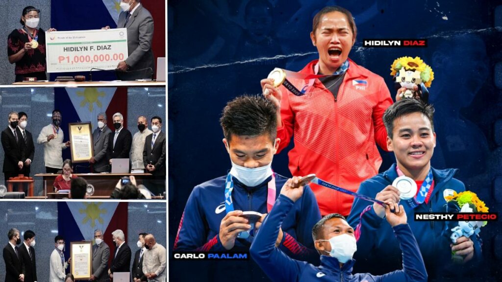 Senate confers highest honor to Diaz, boxing trio