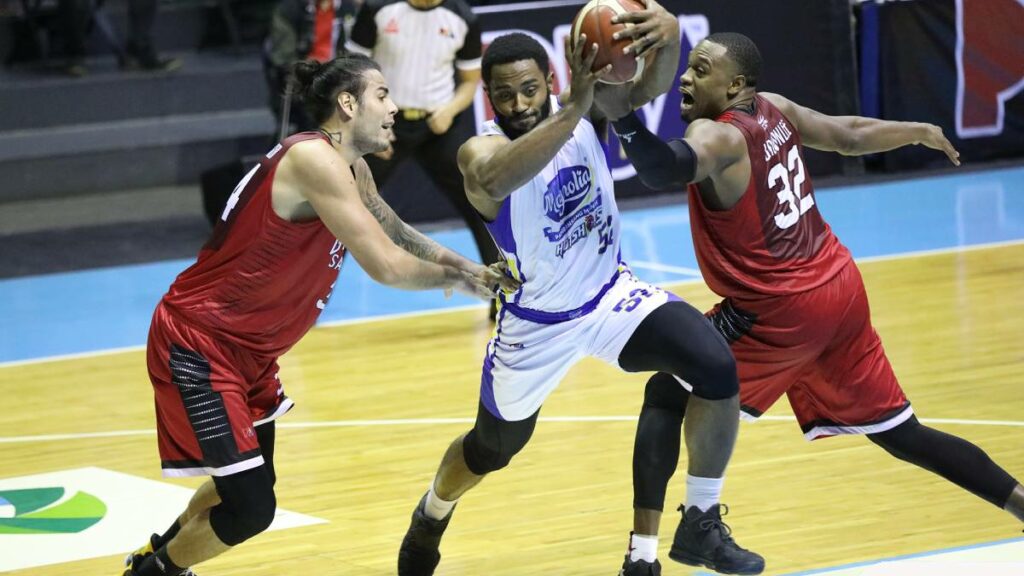 Mike Harris says Magnolia remained 'locked in' despite loud Ginebra crowd