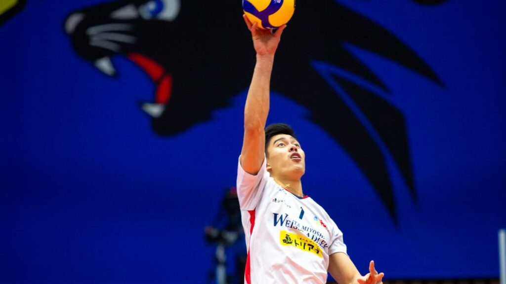Bagunas fires 15, not enough to lift Oita back to V.League win column