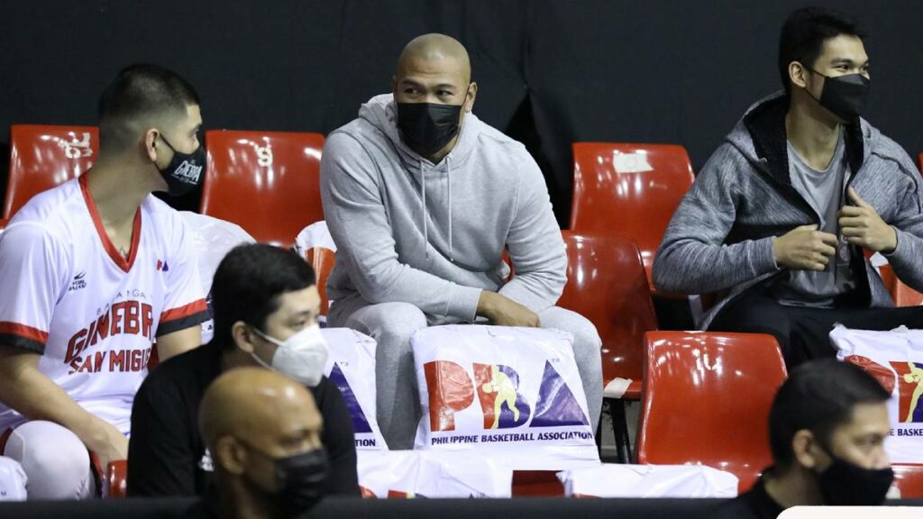 Alfrancis Chua explains why Mark Caguioa is out of Ginebra lineup