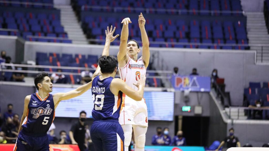 Robert Bolick makes up for lost practice time with Northport by ...