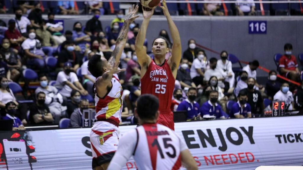 Japeth's shooting display reminds Cone of his dad Peter Aguilar