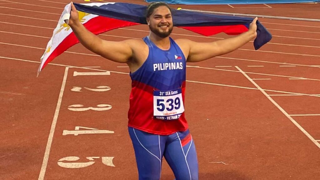 SEA Games: William Morrison sets event mark in defense of shotput gold