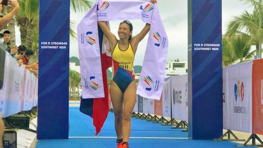 SEA Games: Kim Mangrobang takes second gold, this time in duathlon
