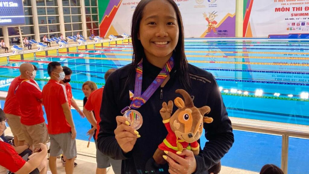 SEA Games: Jess Geriane resets 50m backstroke record, takes silver