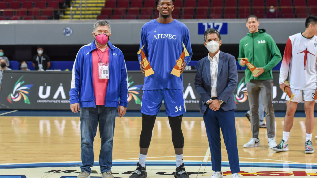 Kouame becomes first Atenean to win UAAP MVP since Kiefer