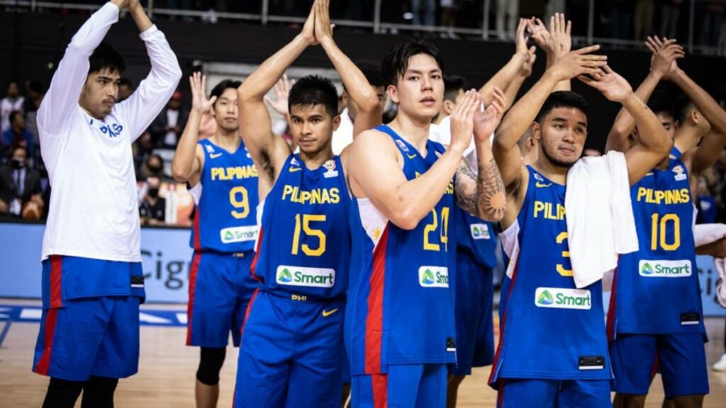 Philippines ranks 41 in latest FIBA men's rankings