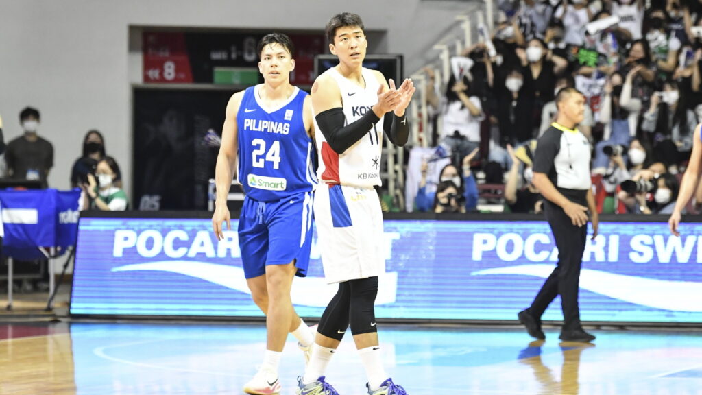 Gilas Men's gallant stand falls short vs Korea in first leg of Gyeonggi ...