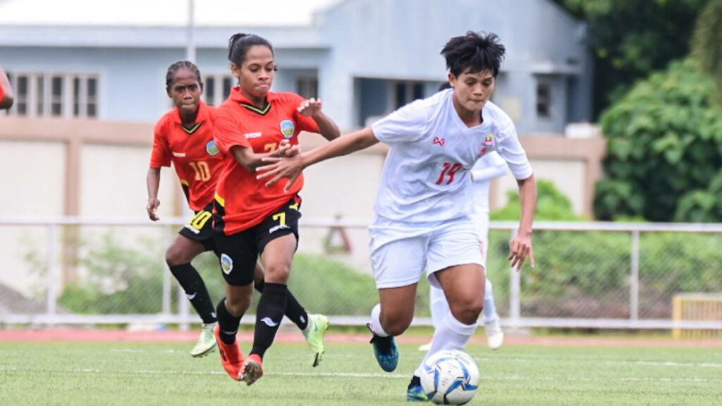 AFF: July Kyaw nets early brace as Myanmar stamps class on Timor Leste