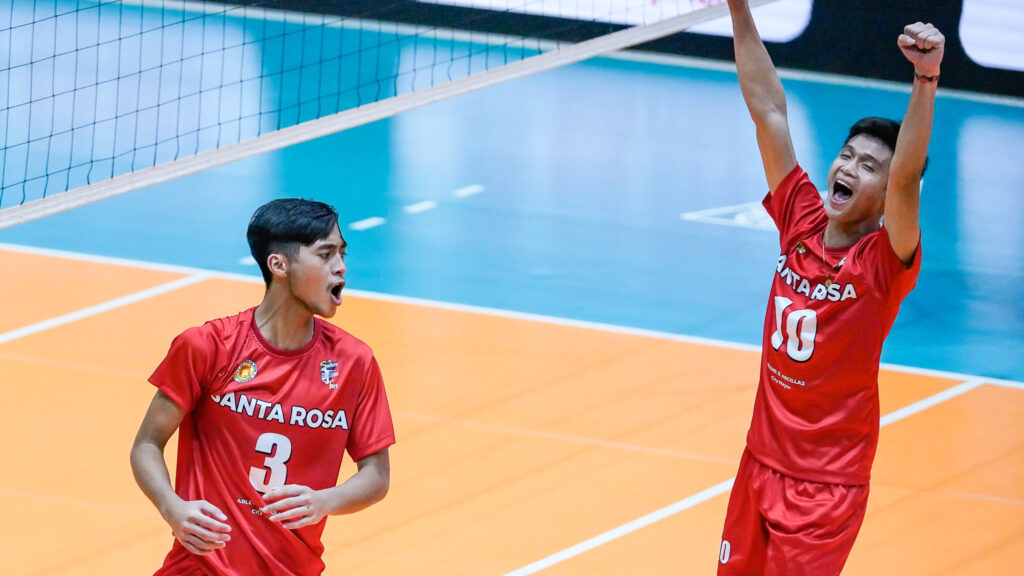 Spikers Turf: Young Sta. Rosa nails breakthrough win at Ateneo's expense