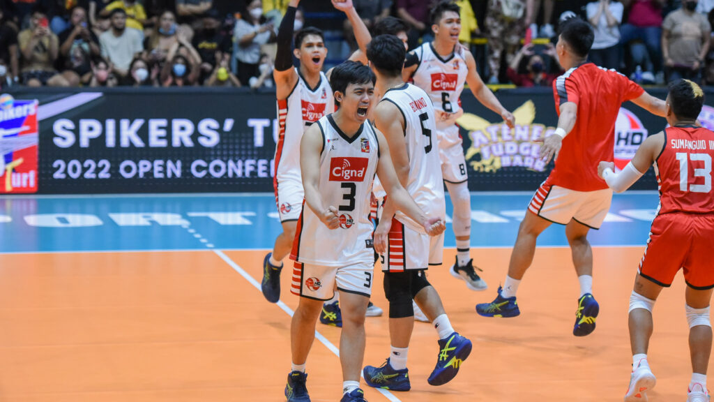 Spikers Turf: Espejo shows way vs Navy, lifts Cignal to Finals
